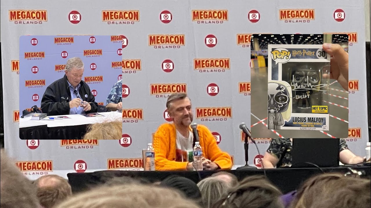 MegaCon Day 2 | I Saw Two Kirks! Captain Kirk and Kirk Gleason - YouTube