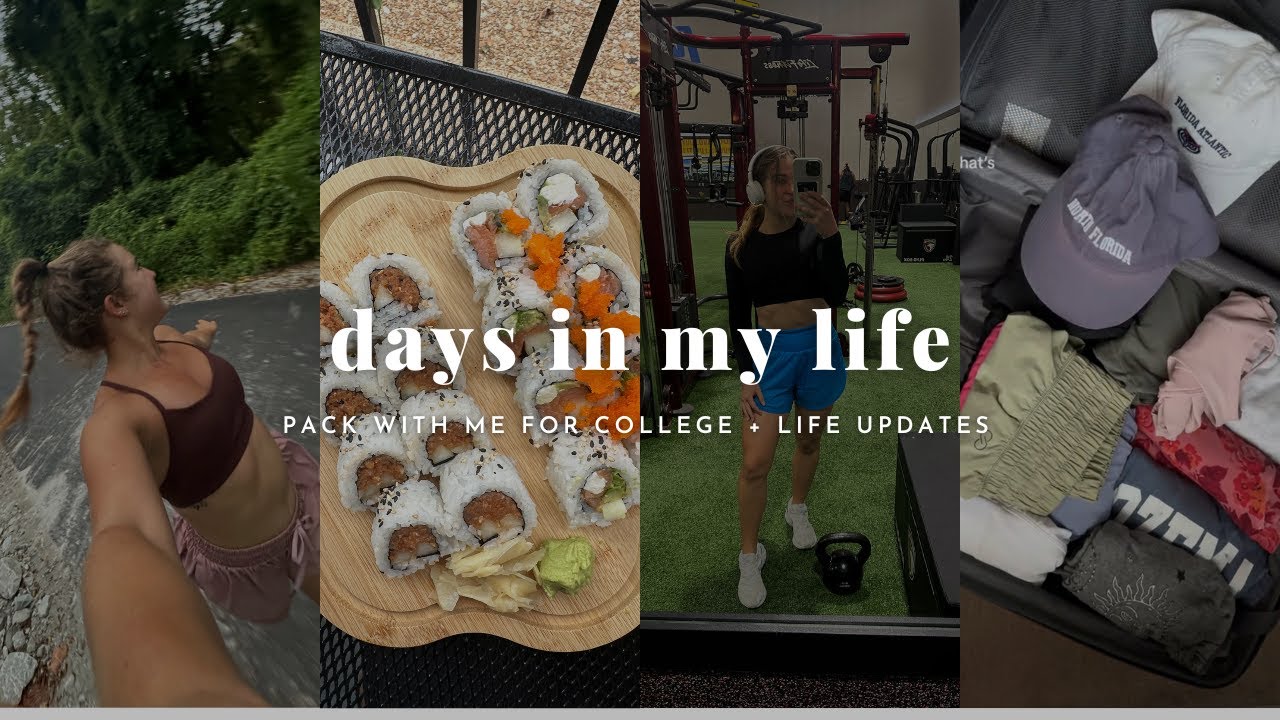 DAYS IN MY LIFE | life updates, moving, pack with me - YouTube