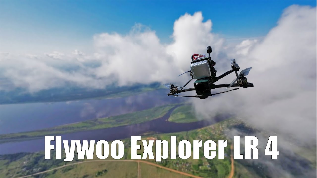 FPV flights in the village on Flywoo Explorer LR4 with DJI O3 - YouTube