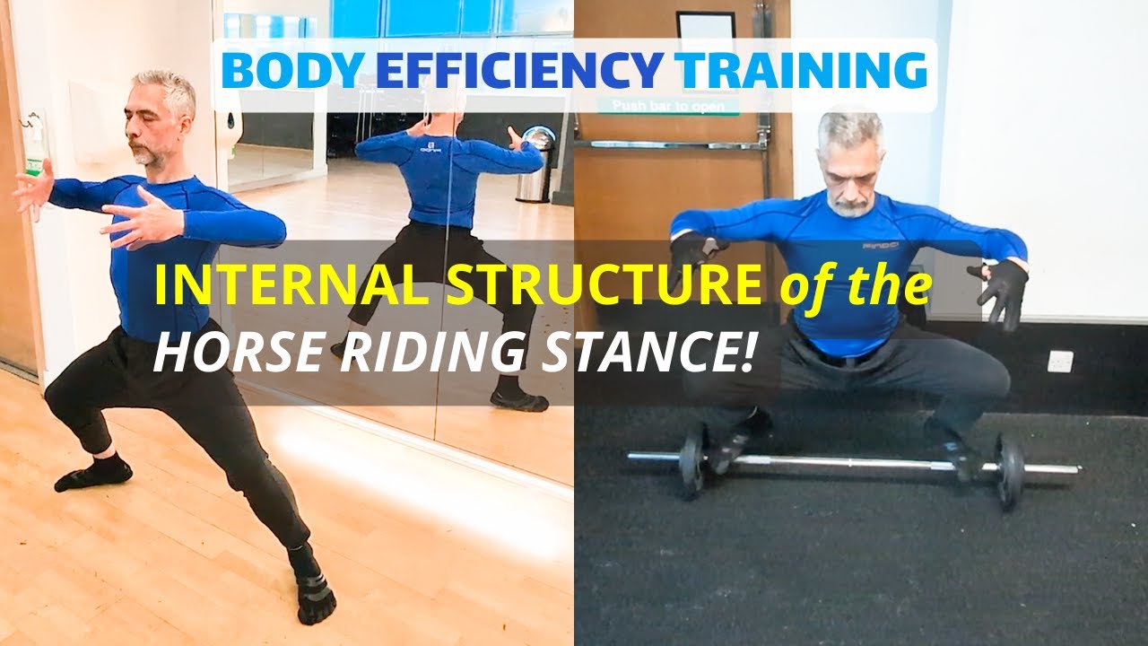 How to do the Horse Riding Stance - YouTube