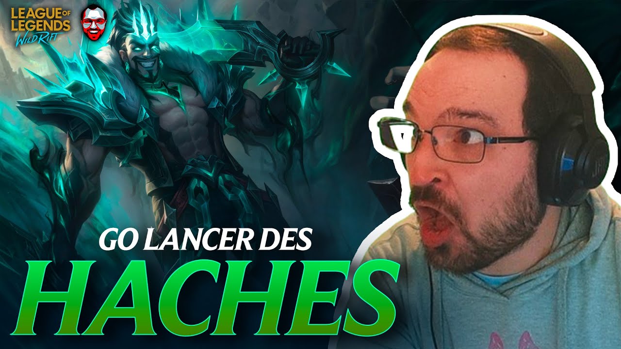 GO LANCER DES HACHES ! (DRAVEN WILDRIFT) - Extrait de stream - YouTube