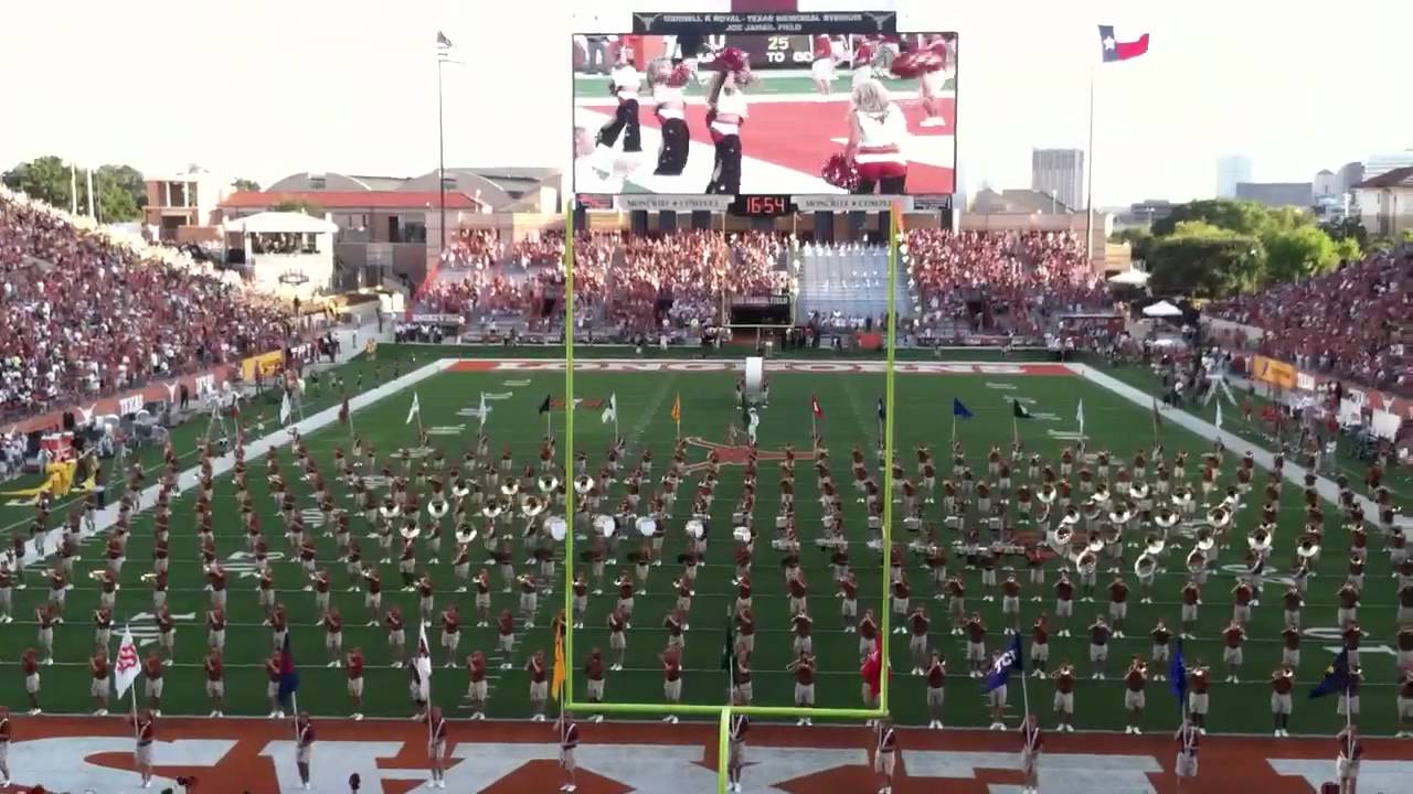 University of Texas Marching Band - YouTube