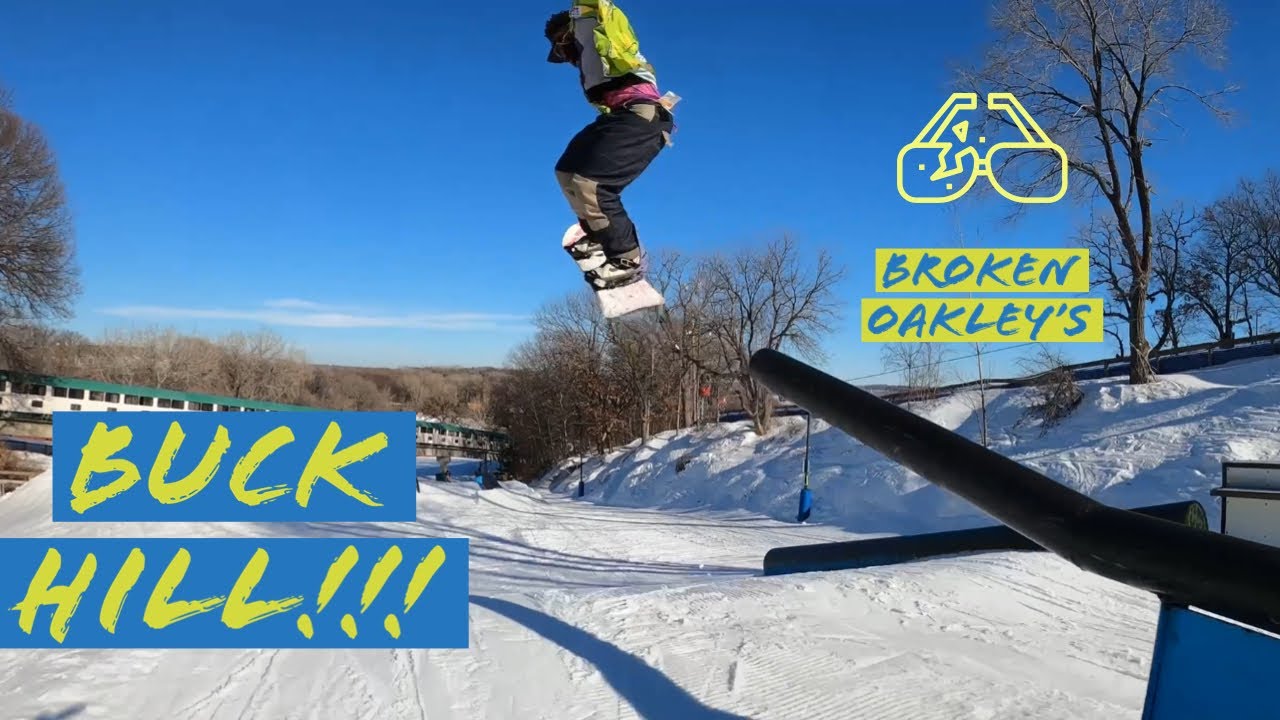 Buck Hill Minnesota Snowboarding - YouTube