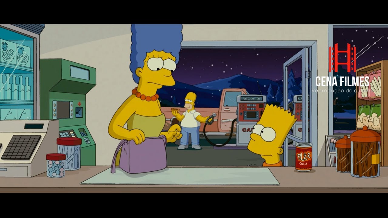 OS SIMPSONS - O FILME CENA INDO PARA O ALASKA - YouTube