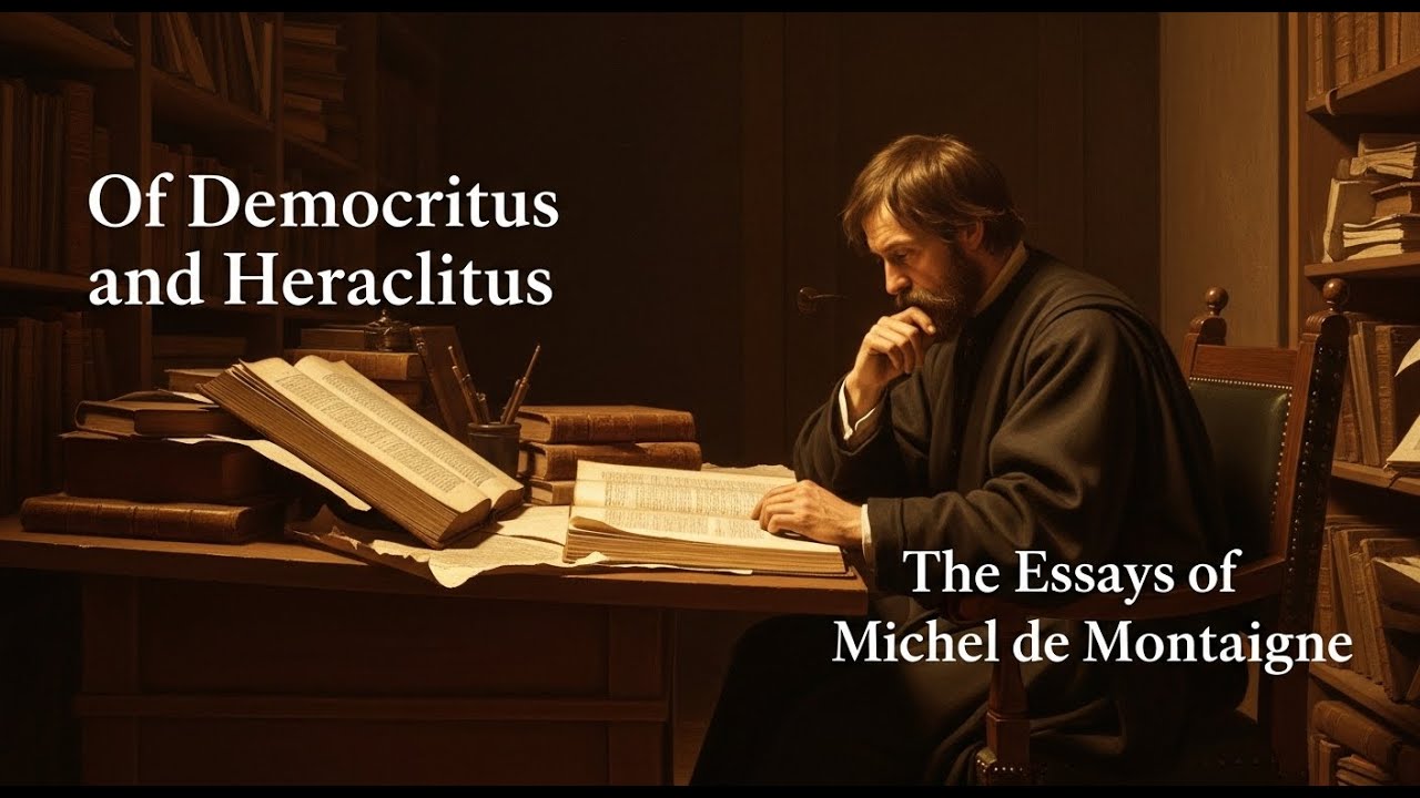 Michel de Montaigne — Book 1, Ch.50 | Of Democritus and Heraclitus ...