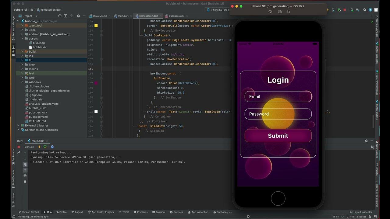 Flutter Animated Login UI - YouTube