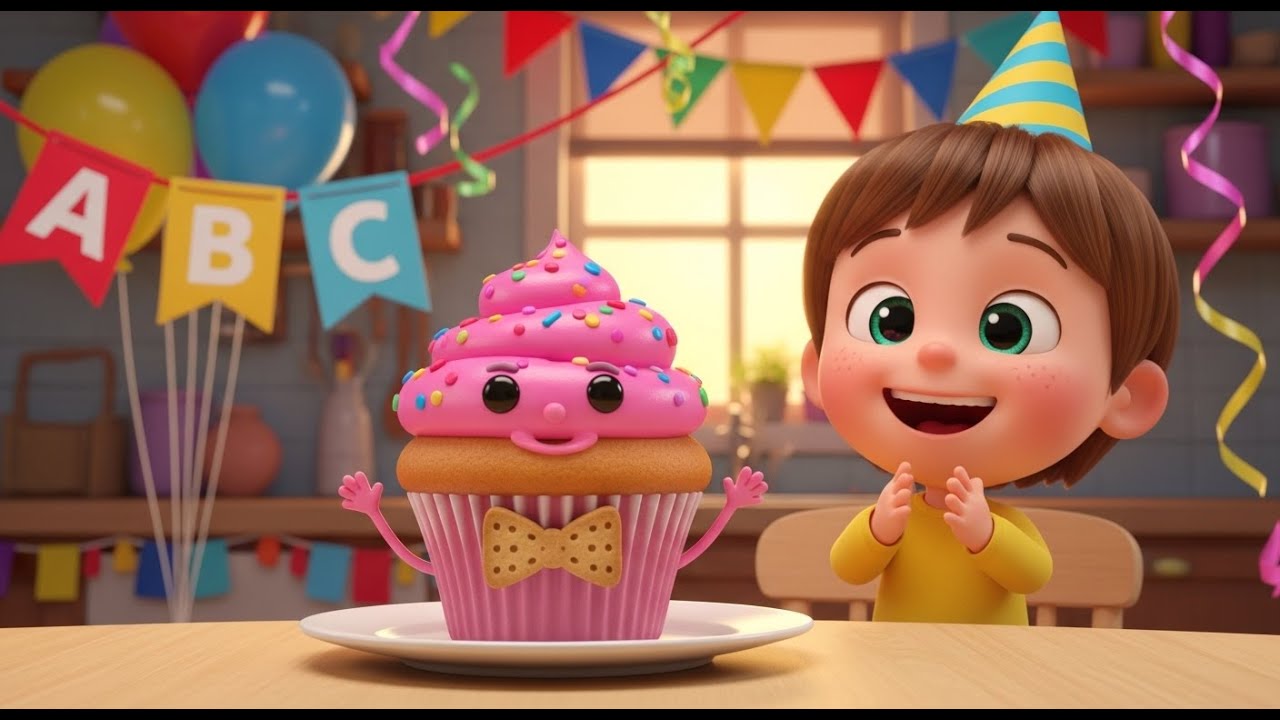 Mi Cupcake Aprendió el ABC | Canciones Infantiles y Rimas Educativas ...