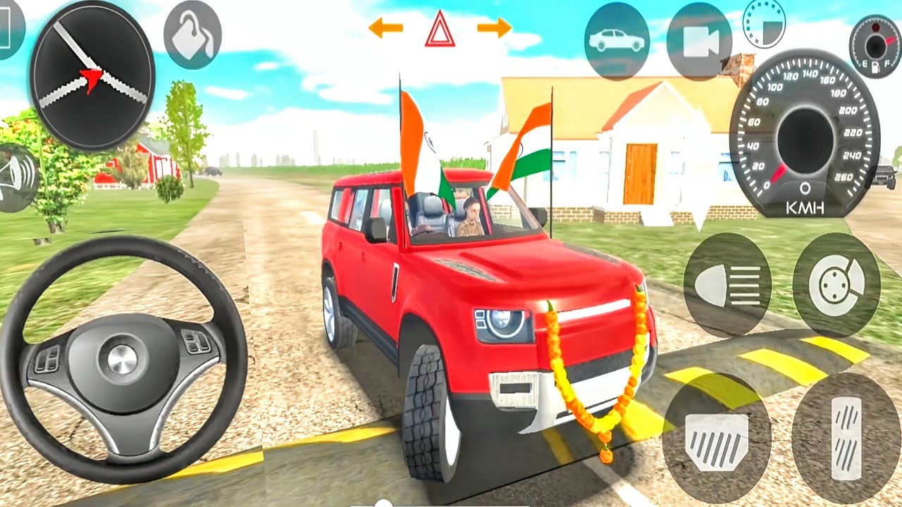 Defender Car Off Road | Indian simulator 3D New Update | Land Rover ...