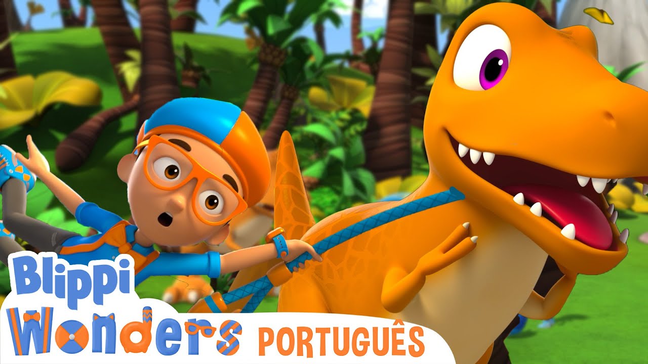 Pet T-Rex | Blippi Brasil | Desenhos Animados Educativos - YouTube