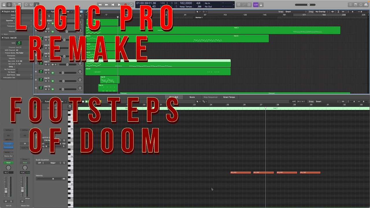 Logic Pro Remake - Footsteps Of Doom - Attack On Titan S4 OST - YouTube