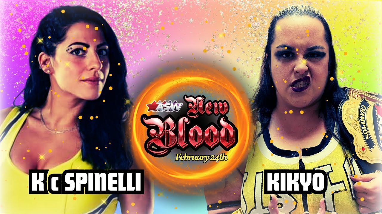 K c Spinelli vs. Kikyo | 2024.02.24 | All Star Wrestling - YouTube