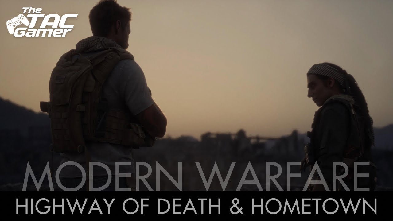 Call Of Duty Modern Warfare 1 - Highway of Death & Hometown Hardened ...