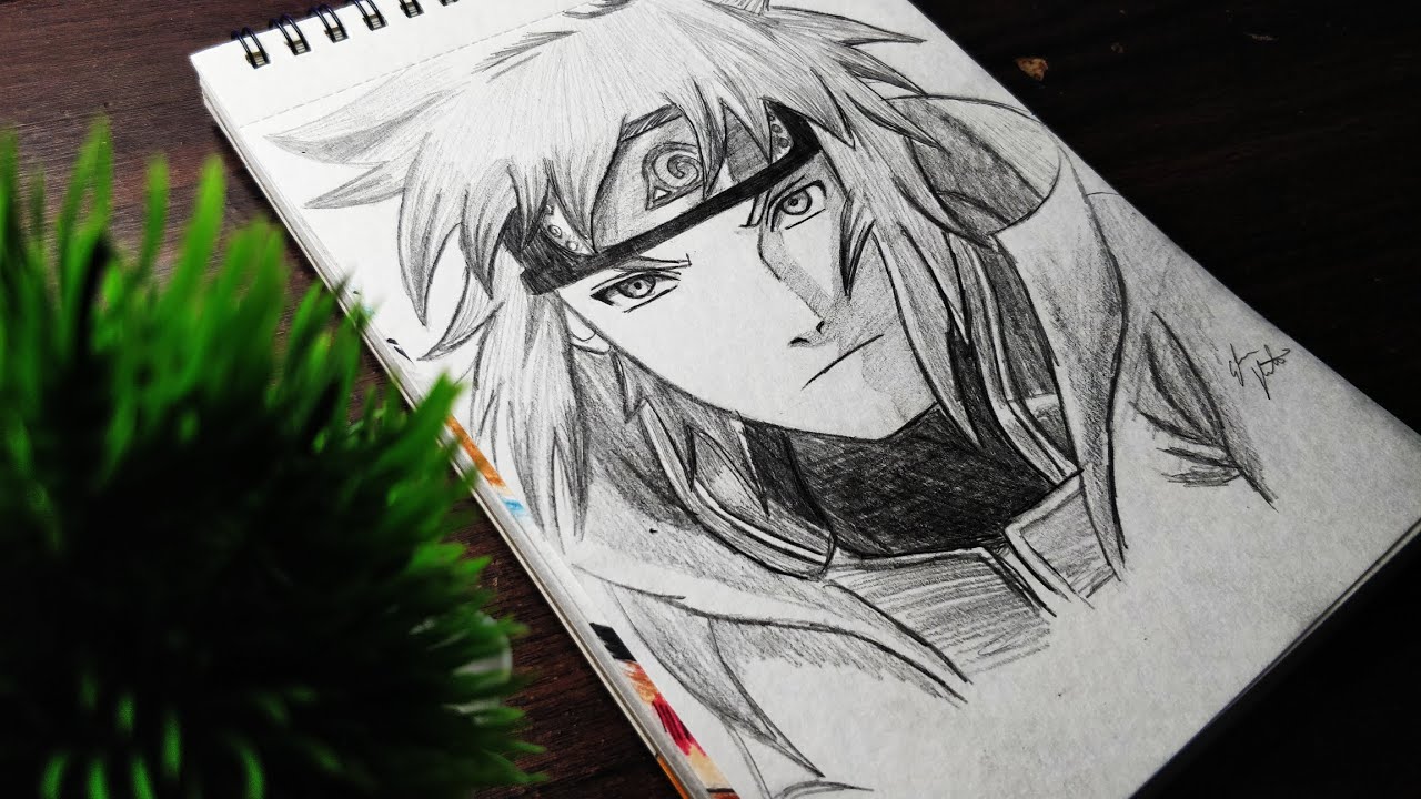 how to draw minato namikaze || Anime drawing video - YouTube
