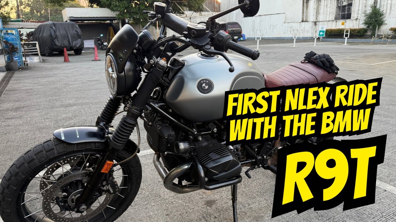 First NLEX Ride with the BMW R9T - YouTube
