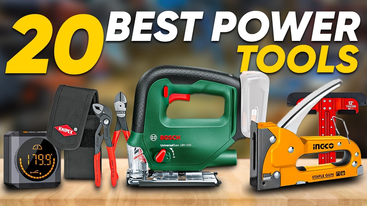 20 Best Power Tools For Beginners - YouTube