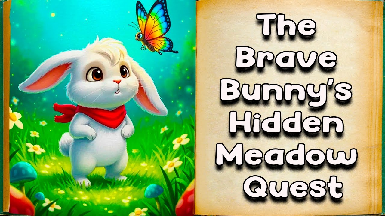 The Brave Bunny's Hidden Meadow Quest - Storybook for Kids - YouTube
