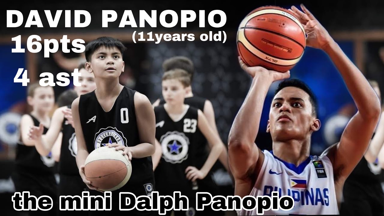 David Panopio “Mini DALPH PANOPIO Game Highlights | U13 Stella Azzura VS Olimpia Roma| 03.21. ...