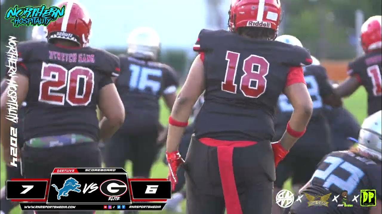 2024 Ginn Elite vs Brick City Lions 11u | Northern Hospitality - YouTube