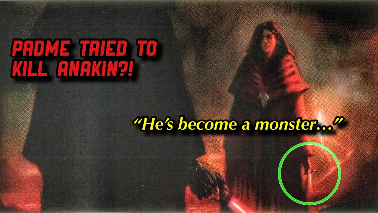 How Padme Almost Tried To KILL ANAKIN In Revenge Of The Sith Script ...