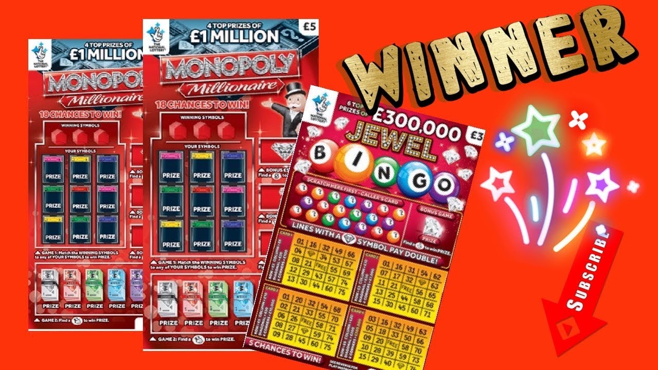 🎩 Monopoly Millionaire 💎 Jewel Bingo Scratch Card WIN 💰 - YouTube