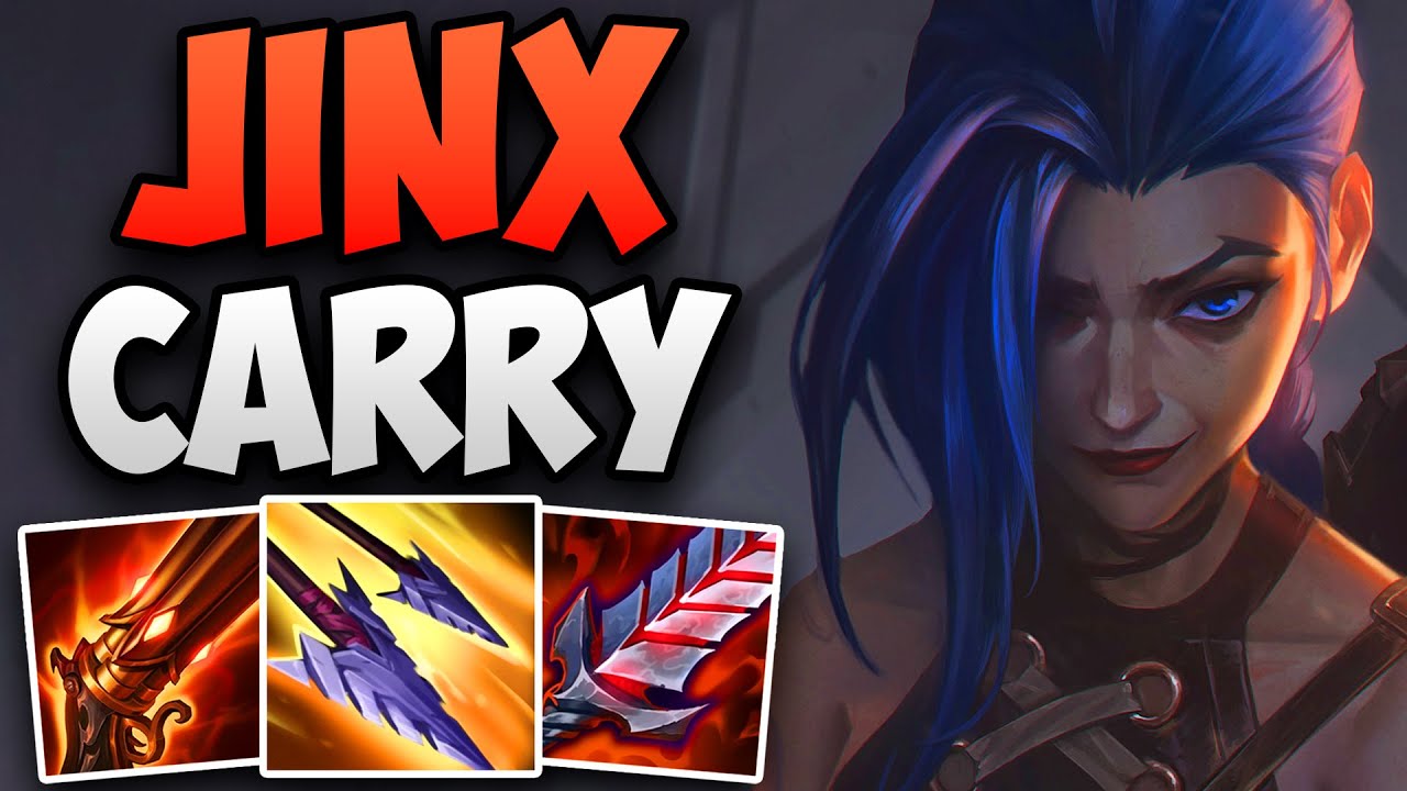 CHALLENGER ADC SOLO CARRIES WITH JINX! | CHALLENGER JINX ADC GAMEPLAY ...