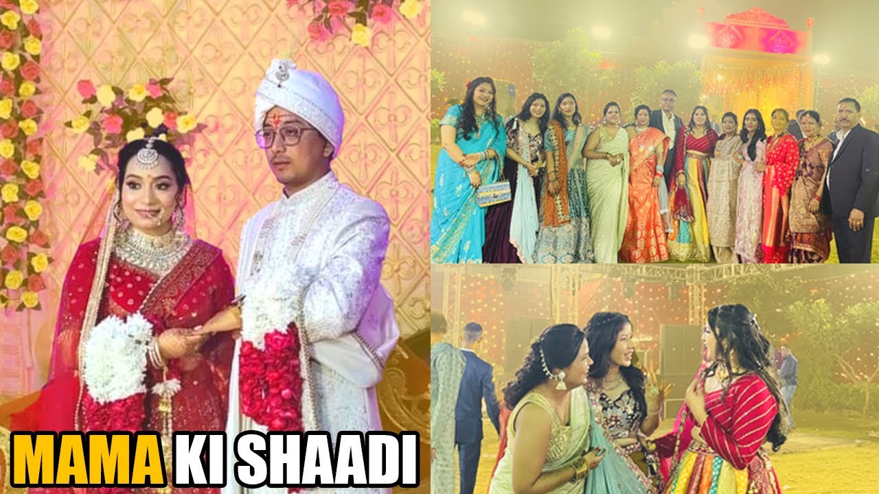 Mama ki Shaadi |Wedding Vlog🥰| - YouTube