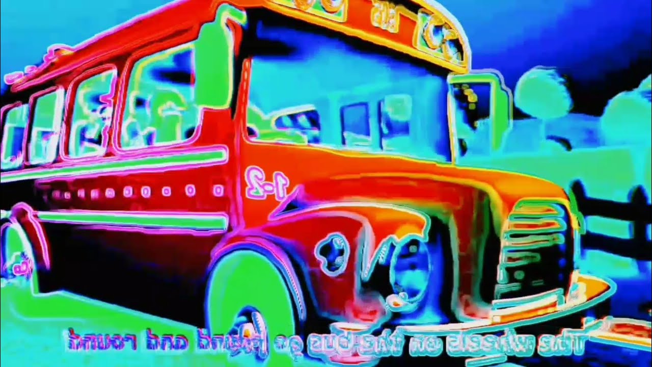 Wheels on the bus go round and round | Effects Design 83 - YouTube