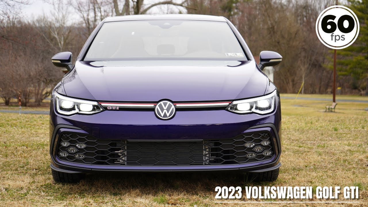 2023 Volkswagen Golf GTI Review | One MAJOR Change! - YouTube