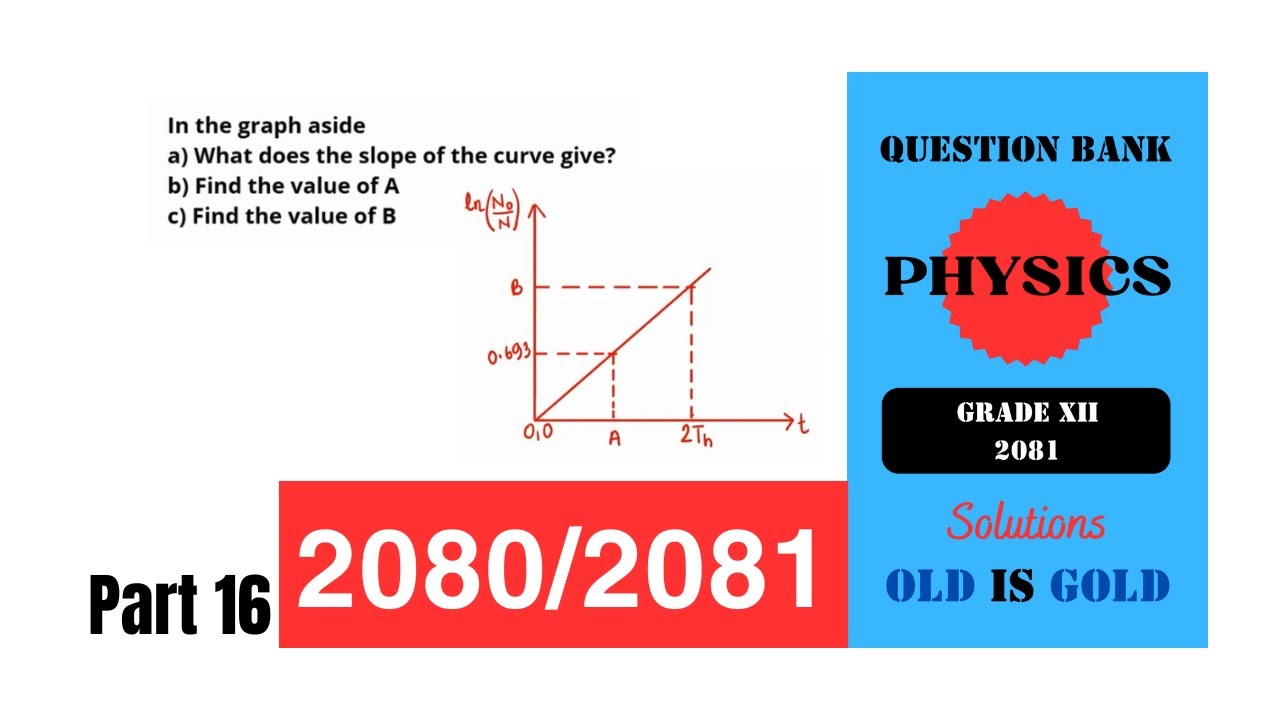 NEB Physics Class 12 | Short Answer Questions | Part 16 | Decay ...