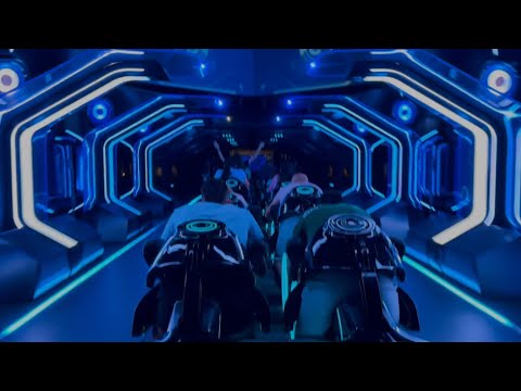 Im Too Fat For Tron Lightcycle Run - YouTube