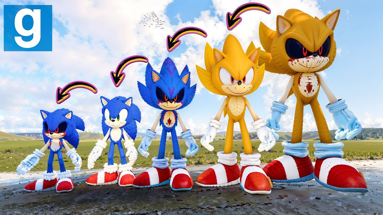 5 Shin Sonic Tape Size Comparisons You Need to See in Garry's Mod ...