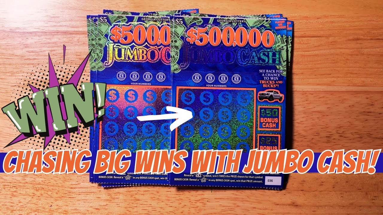 $500,000 Jumbo Cash: $50 Bet, Jumbo Dreams, Tiny Reality! - YouTube