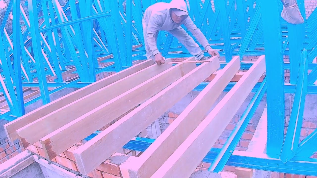 ternyata begini to membuat tapak tangki air - YouTube