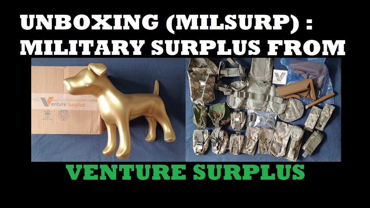 UNBOXING 132: Venture Surplus. Pouches, ACH Helmet Chinstrap, B5 SOPMOD ...