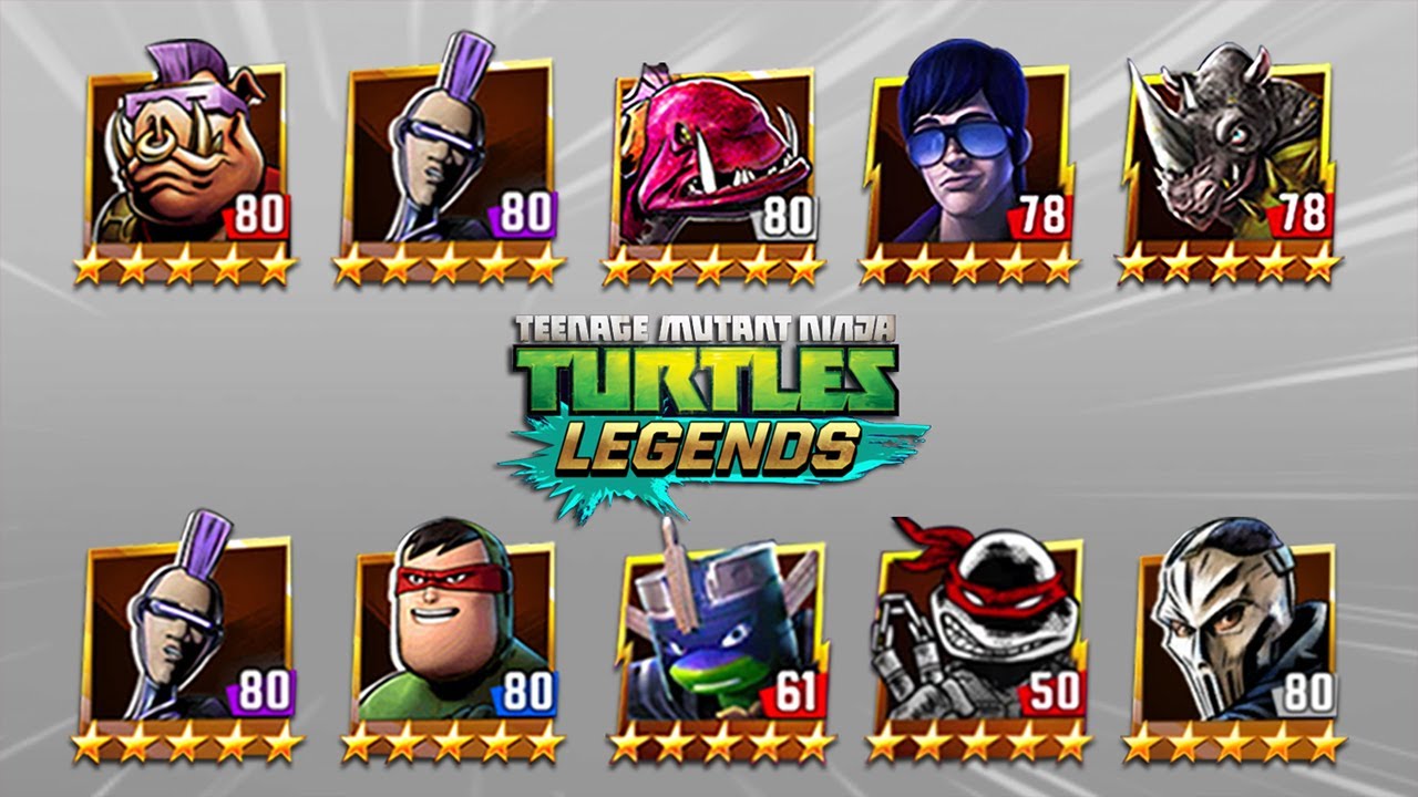 TMNT Legends Pulverizer, Casey Jones Movie, Zeck, Leo Larp, Mikey ...