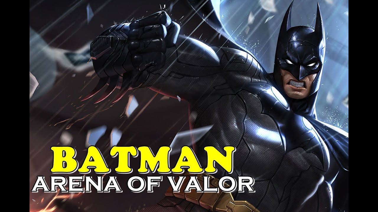 JOGANDO DE BATMAN NO ARENA OF VALOR -AOV - ROV - YouTube