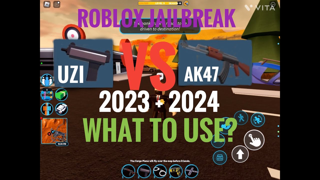 AK47 VS UZI | What To Use? | Roblox Jailbreak - YouTube