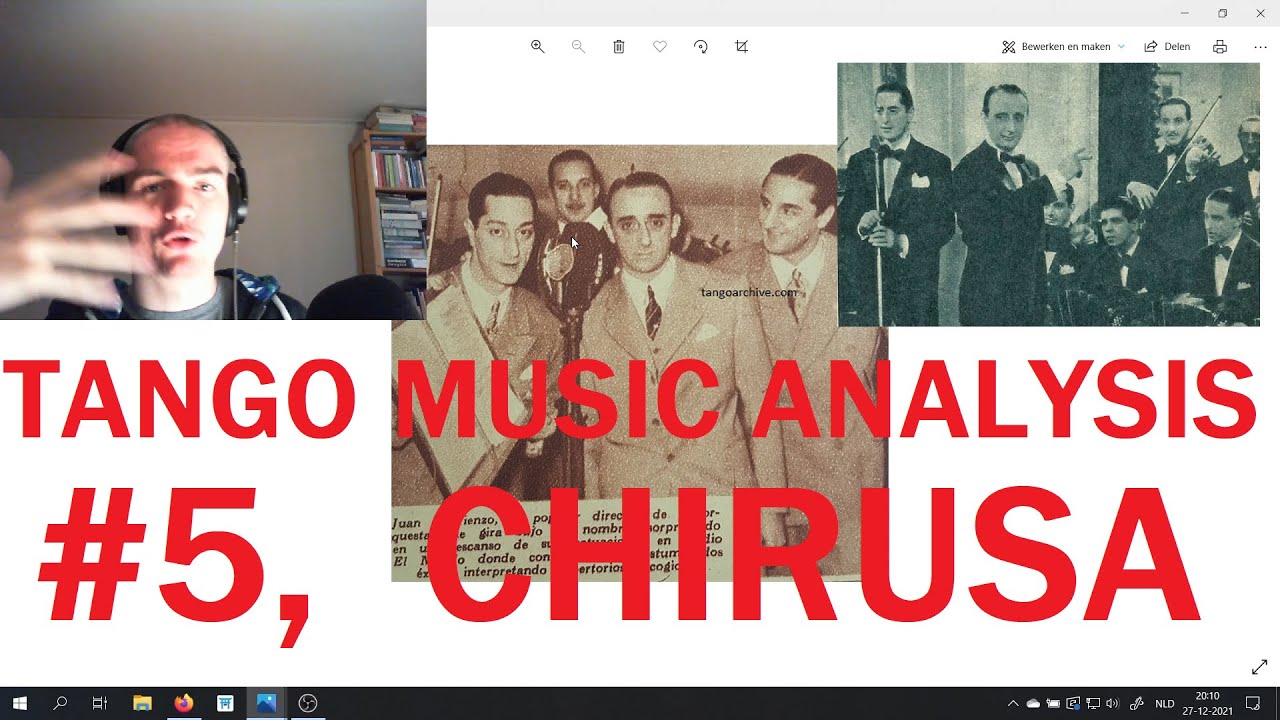 Tango Broadcast - Music Analysis #5, Chirusa (D'Arienzo-Reynal), 1940 ...
