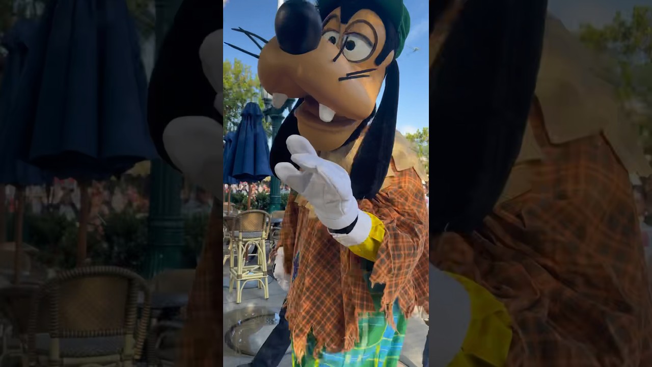 Goofy dressed up for Halloween at Disneyland, Disney California ...