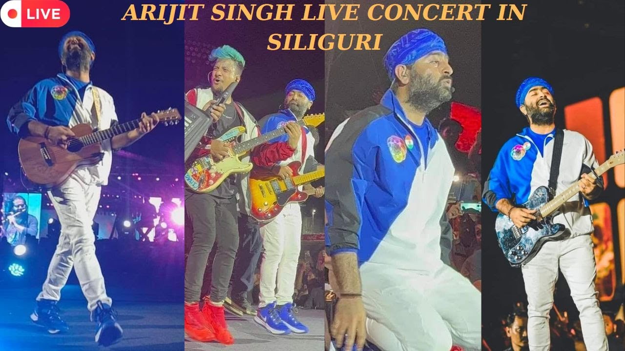 ARIJIT SINGH LIVE CONCERT SILIGURI 2023/KANCHENJUNGA STADIUM/ ARIJIT ...