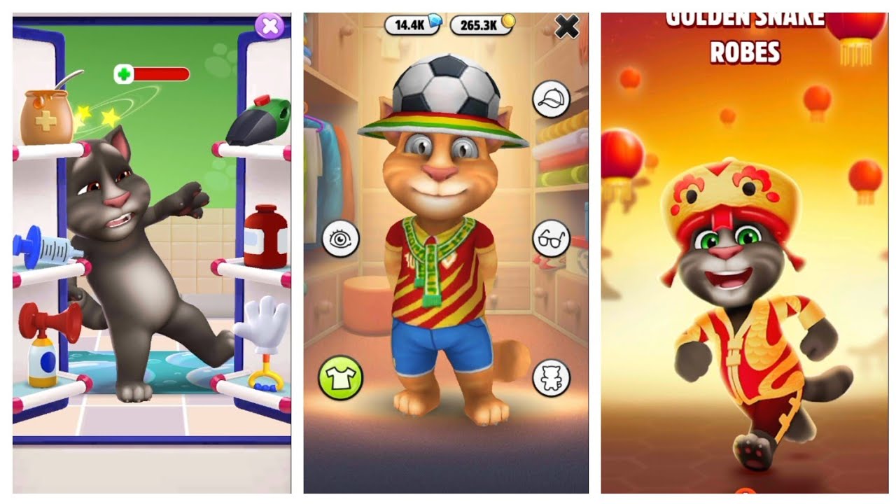 My Tom & Talking Tom # gamingvideos - YouTube