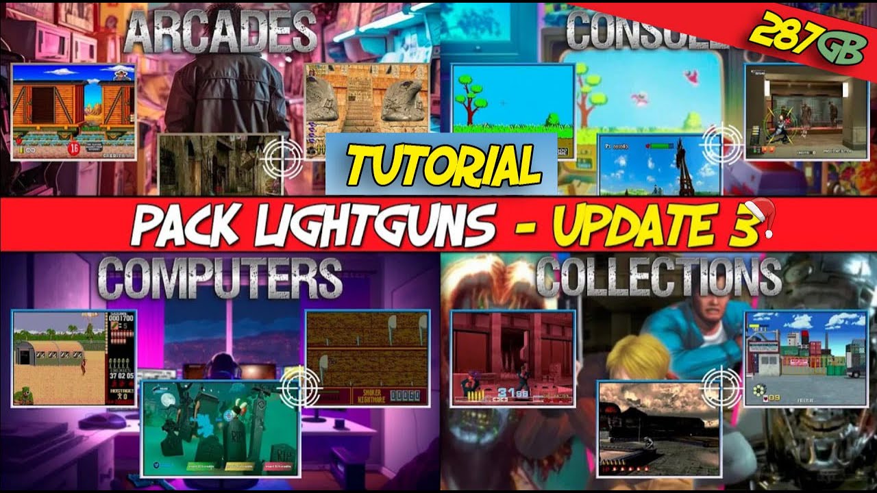 Tutorial de instalacion (Pack Lightguns Update 3) - YouTube