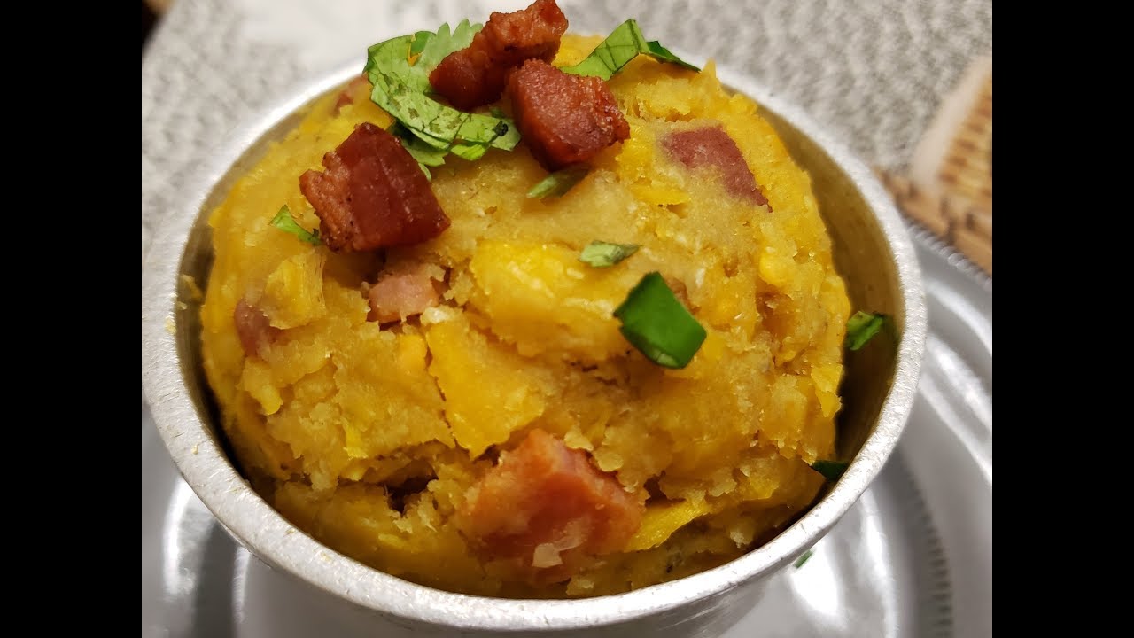 Mofongo de plátano Puertorriqueño - YouTube