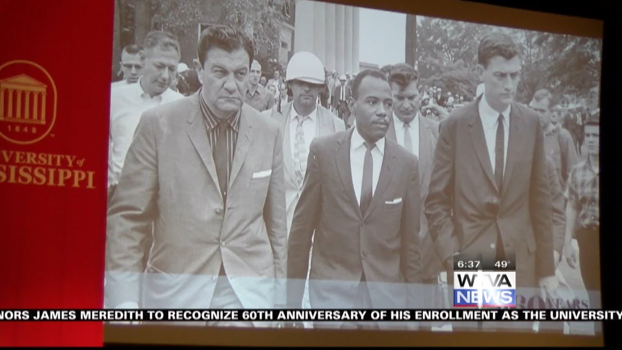 Civil Rights icon James Meredith honored in Ole Miss ceremony Wednesday ...