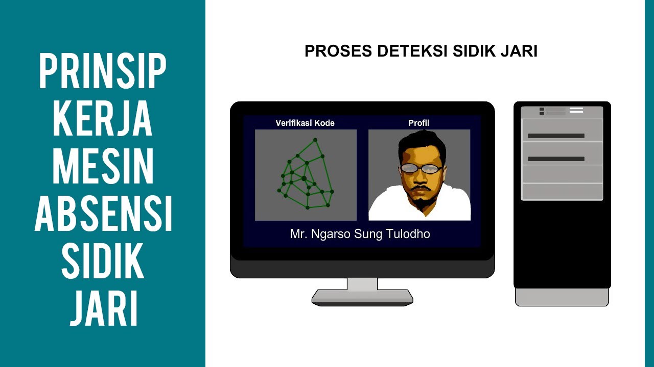 Prinsip Kerja Absen Sidik Jari (finger print) - YouTube