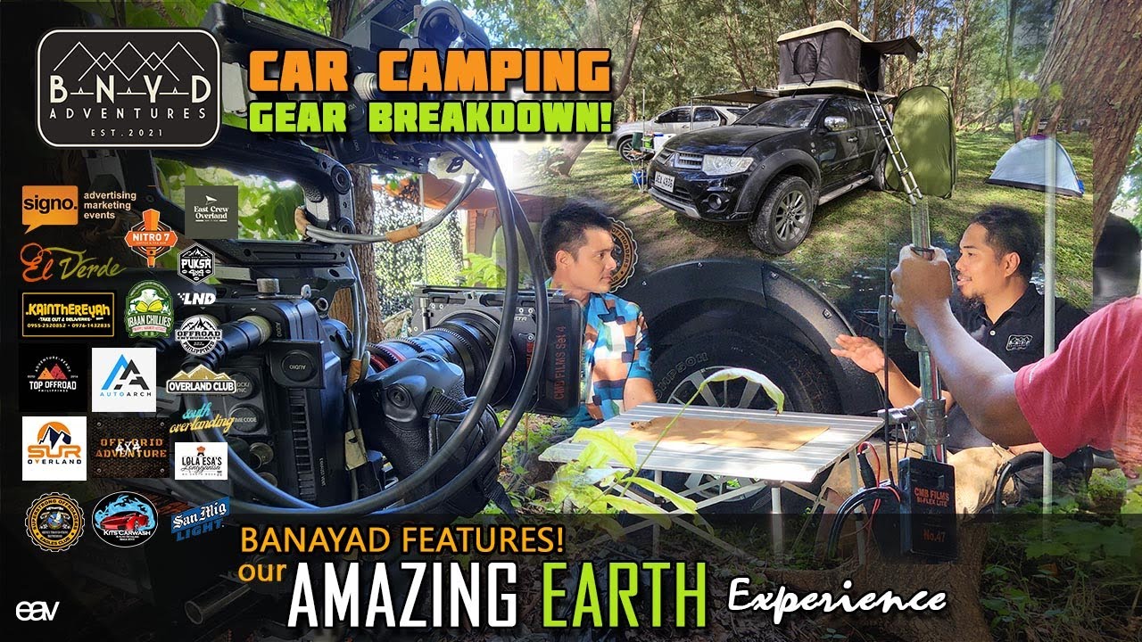 Banayad Adventures! │ Amazing Earth BTS │ Gear Breakdown │ Car Camping ...
