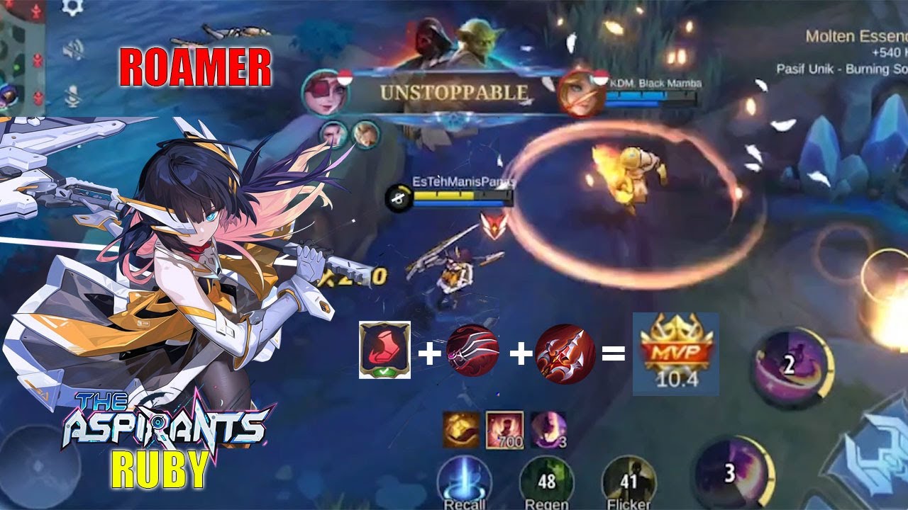 RUBY ROAMER EMBLEM FIGHTER LUAR BIASA | MOBILE LEGENDS - YouTube