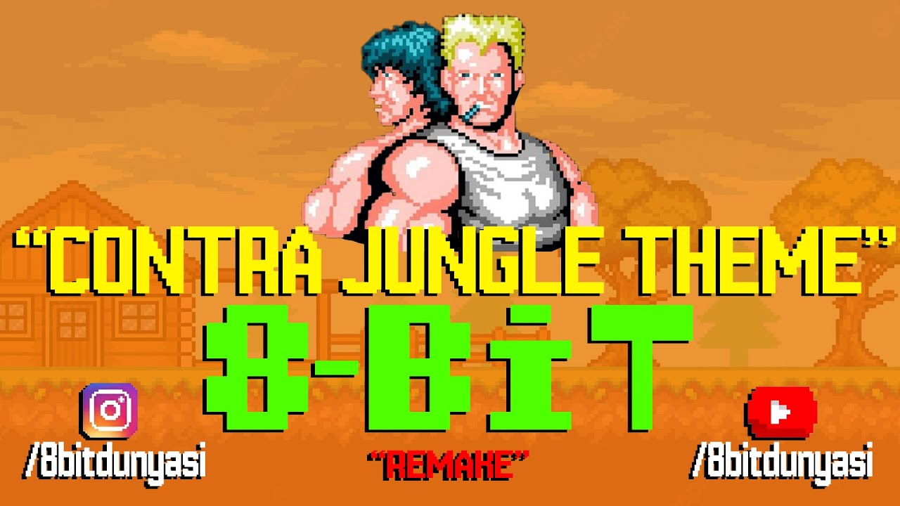 Contra Jungle Theme Remake 8-Bit Versiyon 8-Bit Müzik - YouTube