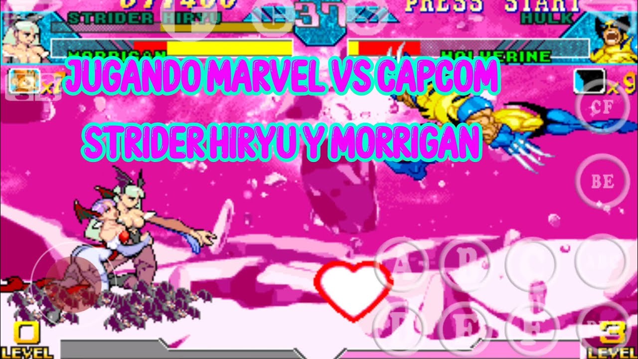 VALSHIR JUEGA MARVEL VS CAPCOM - YouTube