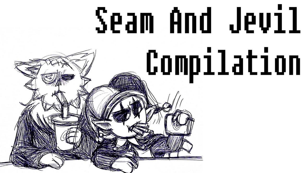 Seam And Jevil [Deltarune Compilation Dub] - YouTube